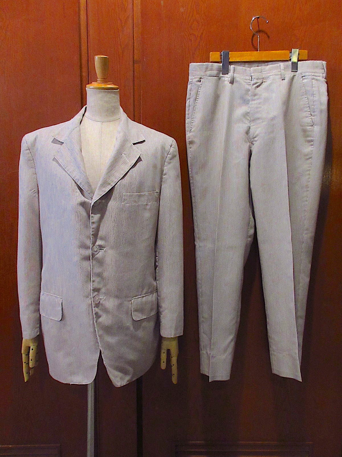 1970's チェック 2Bスーツ スリーピース等追加 : COZY VINTAGE